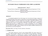 Securable Image Compression Using Spiht Algorithm Pdf