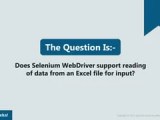 Data Driven Framework In Selenium Webdriver Data Driven Testing