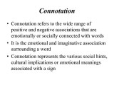 Semantics Connotation And Dennotation Pptx
