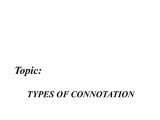 Semantics Connotation And Dennotation Pptx