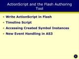 Actionscript 3 Session 2 Getting Started Flash Ide Ppt