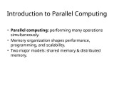 Shared Memory Vs Distributed Memory Pptx