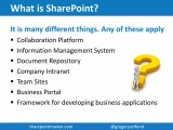 Sharepoint Tutorial And Sharepoint Training Introduction Pdf