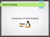 Introduction To Shell Script Odp