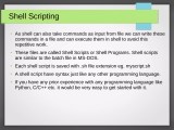 Introduction To Shell Script Odp