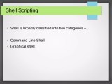 Introduction To Shell Script Odp