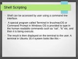 Introduction To Shell Script Odp