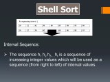 Shell Sort And Selection Sort Algorithm Pptx