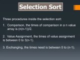 Shell Sort And Selection Sort Algorithm Pptx