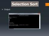 Shell Sort And Selection Sort Algorithm Pptx Programming Languages