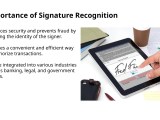 Signature Recognition System Using Python With Conclusion Pptx