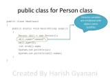 Simple Class And Object Examples In Java Pptx