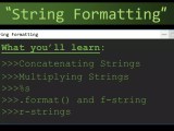 Python String Formatting Menard Maranan Pdf