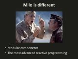 Reactive Javascript Framework Milo Js
