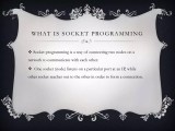 Socket Programming Pptx