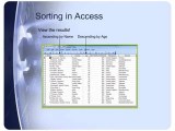 Sorting Databases Ppt