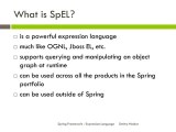 Spring Framework Expression Language Pdf