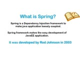 Spring Framework1 Pptx Java Notes Collection Pptx