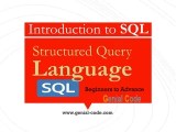 Intruduction To Sql Structured Query Language Sql Ppt