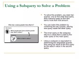 Sql Subquery Ppt