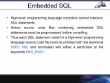 Sql Embedded Sql Dynamic Sql And Sqlj Pptx