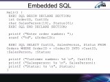 Sql Embedded Sql Dynamic Sql And Sqlj Pptx