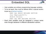 Sql Embedded Sql Dynamic Sql And Sqlj Pptx