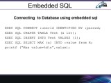Sql Embedded Sql Dynamic Sql And Sqlj Pptx