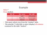 Sql Select Clause Ppt