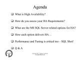 Sql Server High Availability Pdf