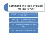 Sqls Plus Sql Server Command Line Tool Pptx
