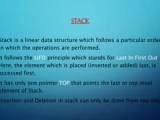 Stack Data Structure Ppt