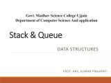 Stack And Queue Ppt