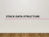 Data Structure Stack Operation In Python Pptx