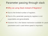 Stack And Parameters Passing Through Stack Pptx