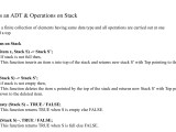 Stack Data Structure Notes Pptx