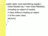 Static Members Java Pptx