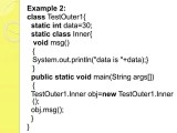 Static Members Java Pptx