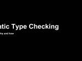 Static Type Checking In Javascript Ppt