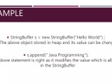 String Builder String Buffer Java Programming Pptx