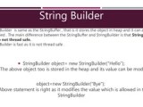String Builder String Buffer Java Programming Pptx