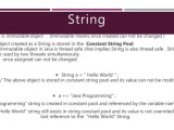 String Builder String Buffer Java Programming Pptx
