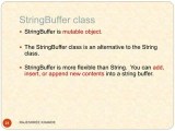 Java String Class Ppsx