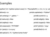 String In Python Lecture 3 Pptx