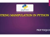 String Manipulation In Python Pptx
