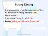 Strings In Python Pdf