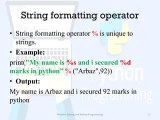 Strings In Python Pdf