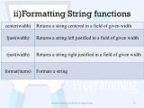 Strings In Python Pdf