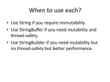 String Stringbuffer And Stringbuilder Pptx