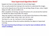 Supervised Machine Learning Algorithm Pdf